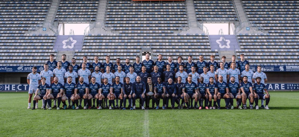 Photo officielle de la saison 2023/2024 - Montpellier Hérault Rugby - MHR