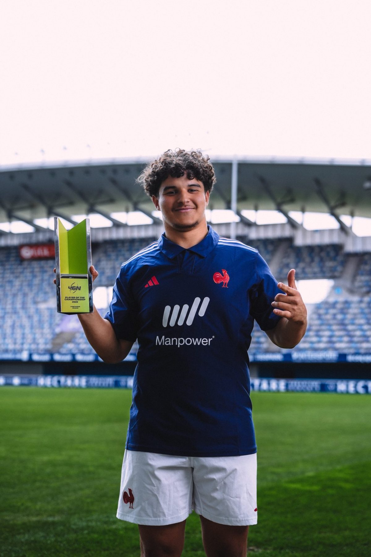 Lyam Akrab élu Joueur du tournoi des 6 Nations U20 - Montpellier ...
